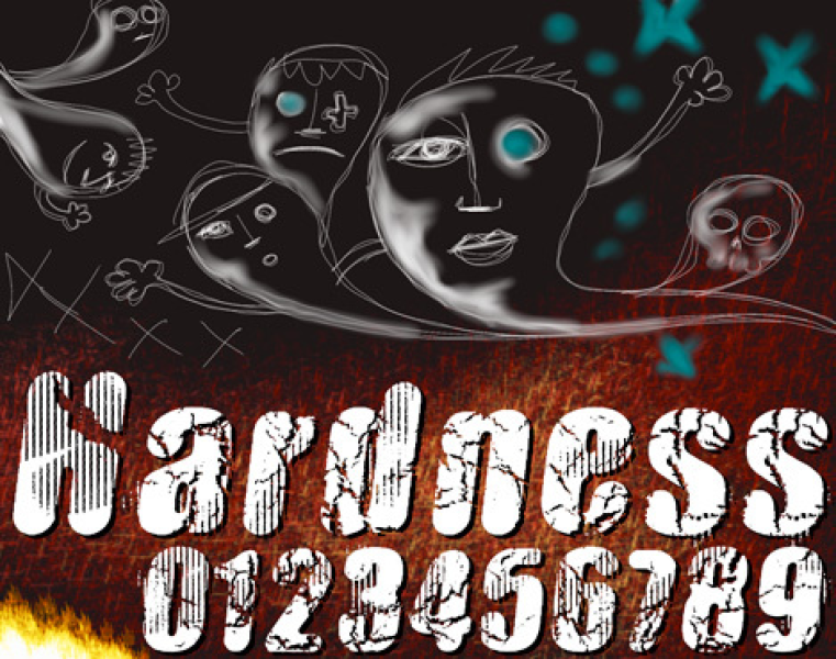 4 Free Faded Fonts · 1001 Fonts