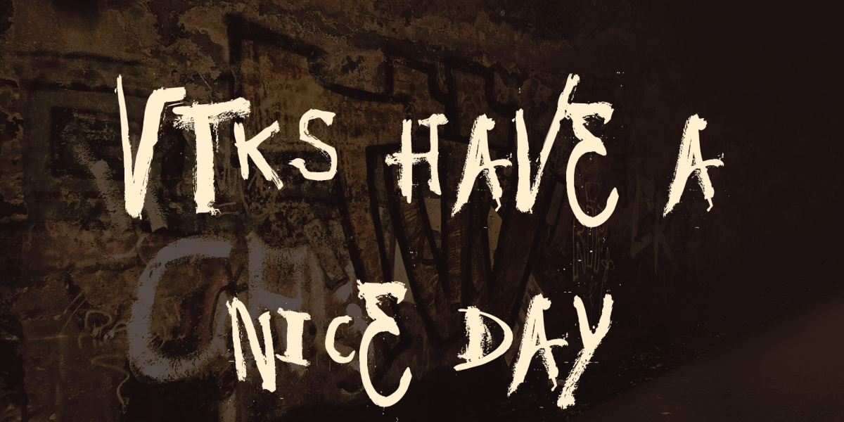 Vtks Have a Nice Day Font · 1001 Fonts