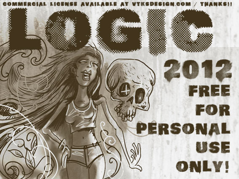 vtks logic Font · 1001 Fonts