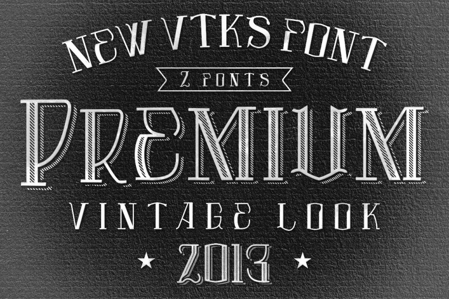 Vtks Premium Font · 1001 Fonts