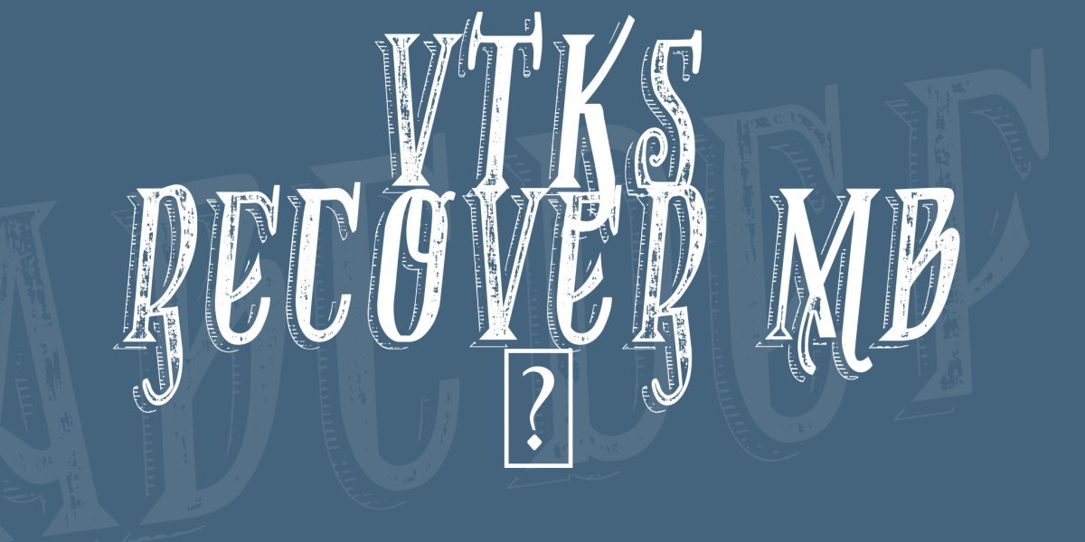 VTKS RECOVER MB 1 Font · 1001 Fonts