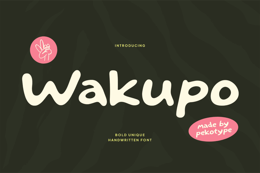 Wakupo Font · 1001 Fonts