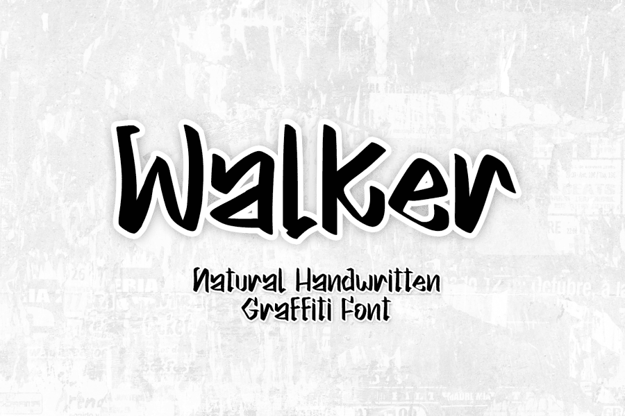 Walker - Personal Use Font · 1001 Fonts
