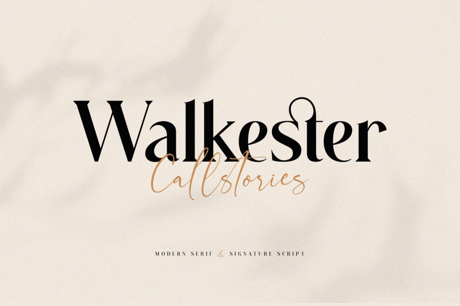 Walkester Font · 1001 Fonts