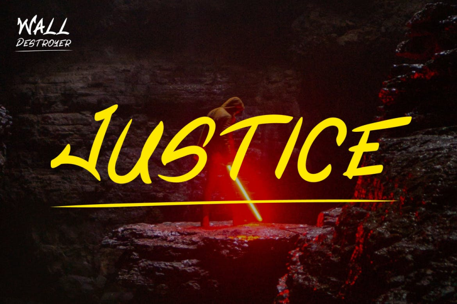 Wall-Destroyer Font · 1001 Fonts