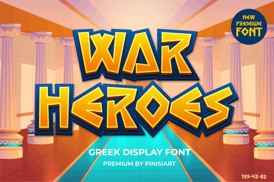War-Heroes Font · 1001 Fonts