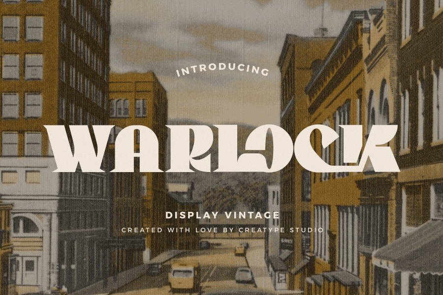 Warlock Font · 1001 Fonts