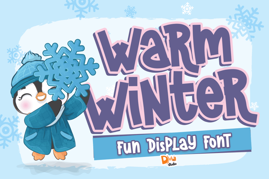 Warm Winter Font · 1001 Fonts