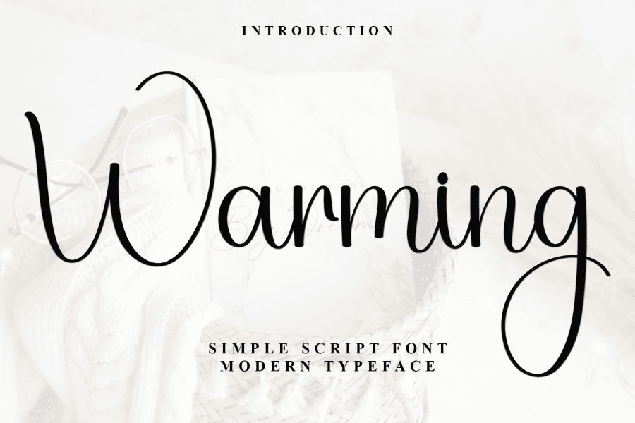 Warming Font · 1001 Fonts