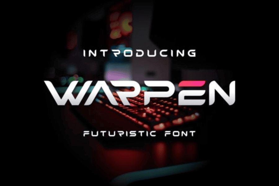 Warpen Font · 1001 Fonts