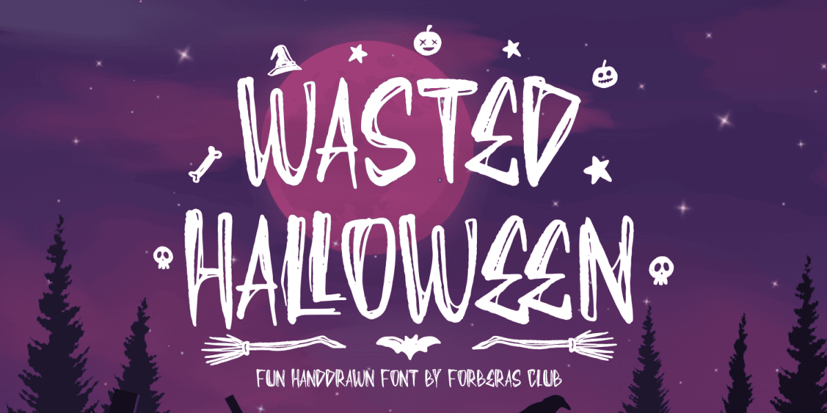 Wasted Halloween Font · 1001 Fonts