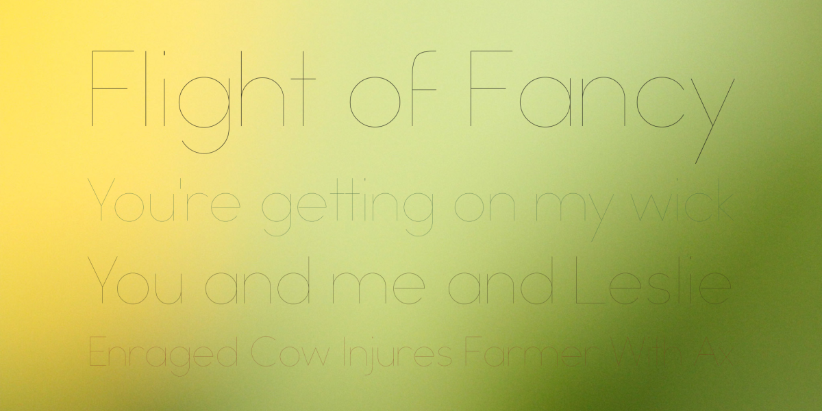 Watchword Hairline Demo Font · 1001 Fonts