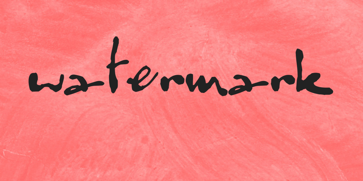 watermark Font · 1001 Fonts