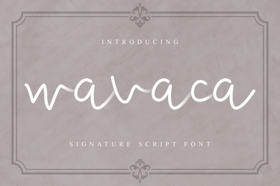Wavaca Demo Font · 1001 Fonts