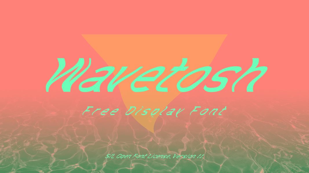 27 Free Wave Fonts · 1001 Fonts