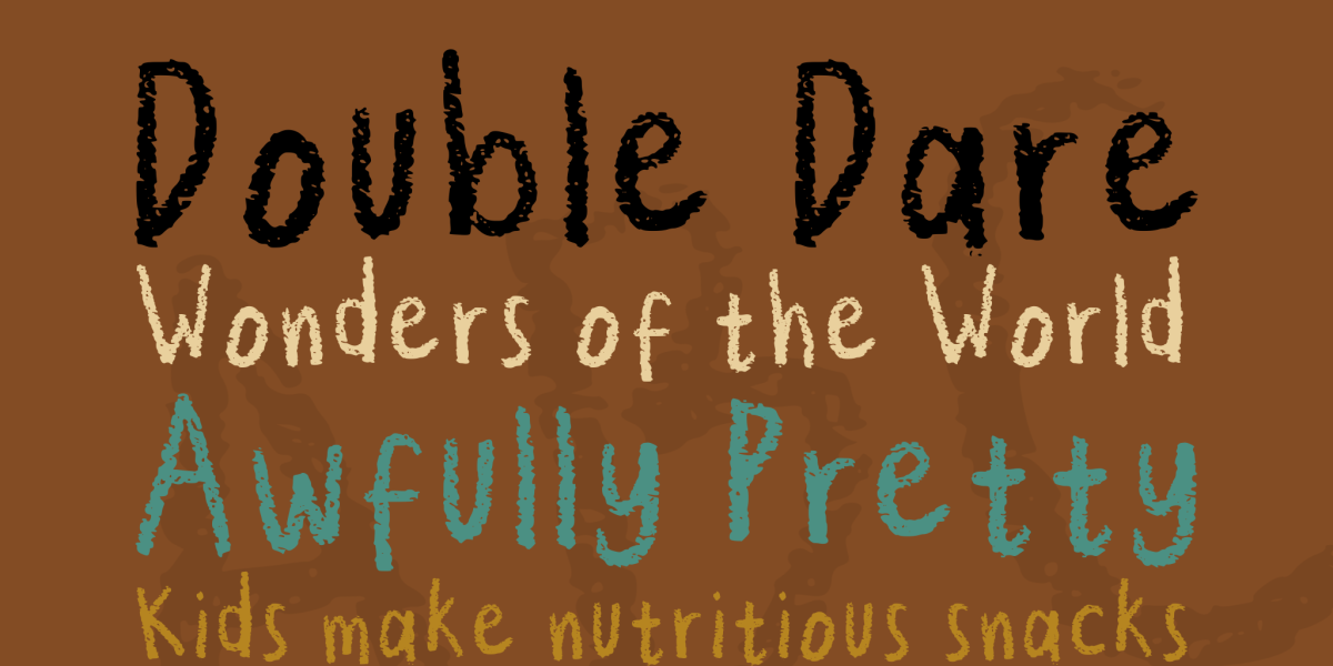 Wax Crayon Font · 1001 Fonts