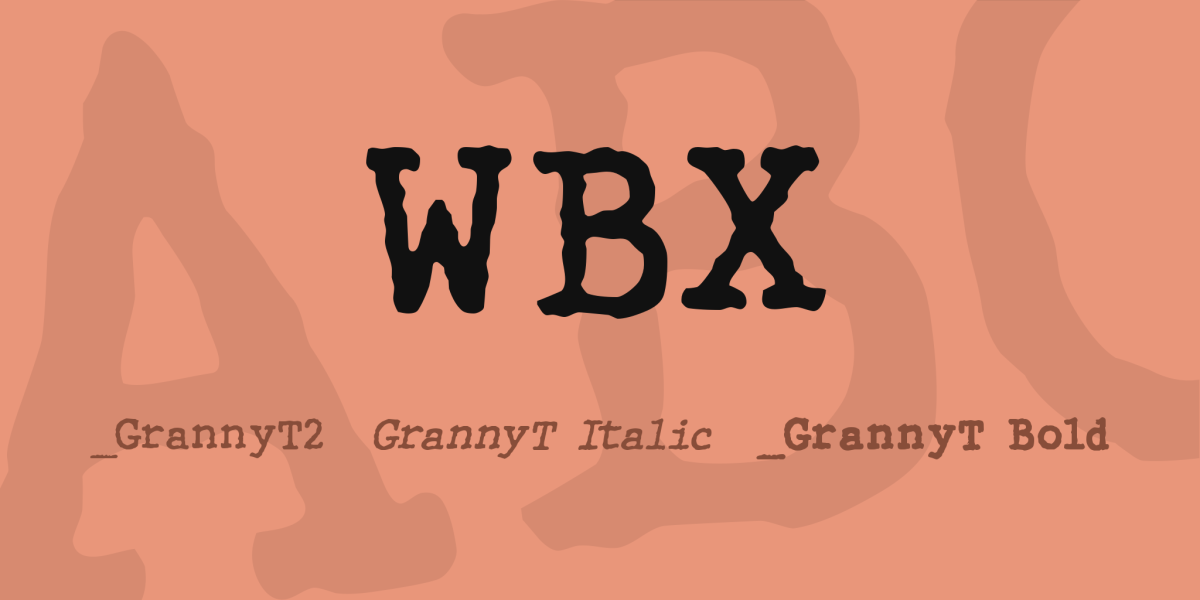 WBX Font Family · 1001 Fonts