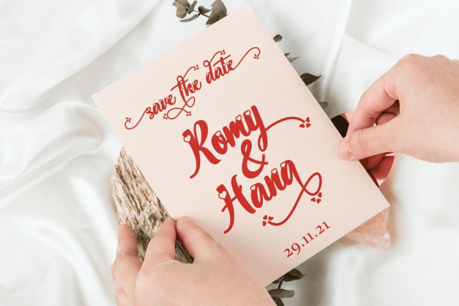 Wedding Bouquet Font · 1001 Fonts