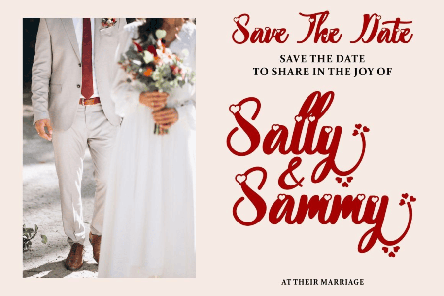 Wedding Bouquet Font · 1001 Fonts