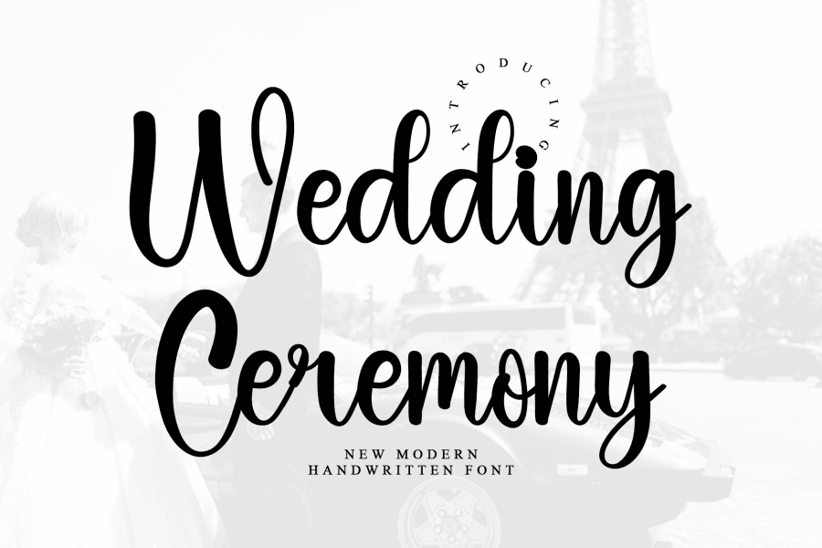 Wedding Ceremony Font · 1001 Fonts