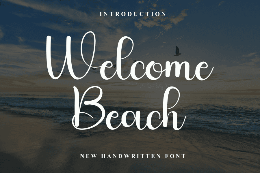 Welcome Beach Font · 1001 Fonts