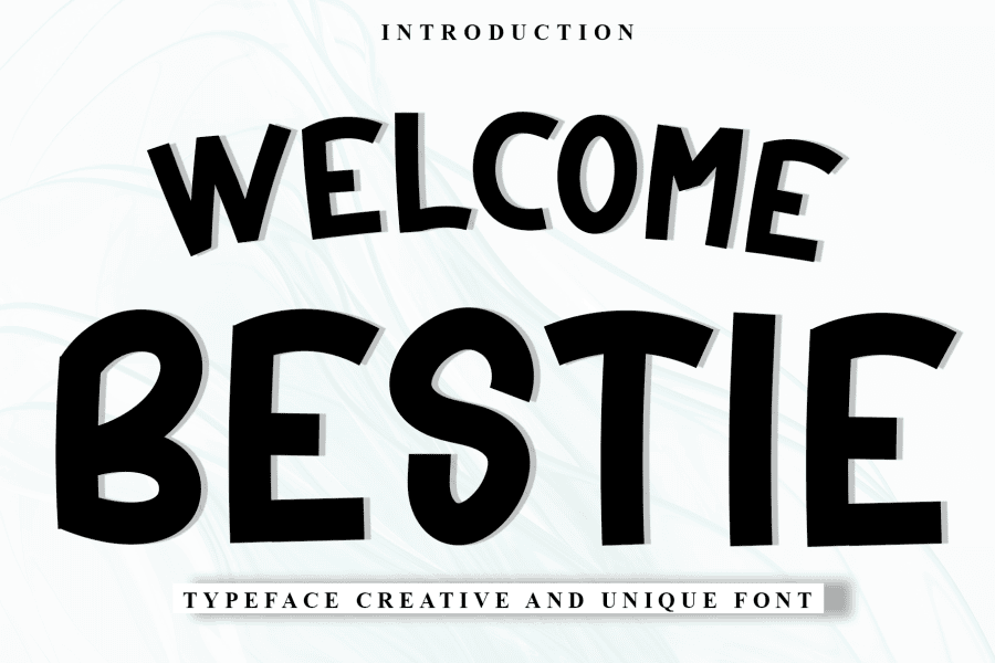 Welcome Bestie Font · 1001 Fonts