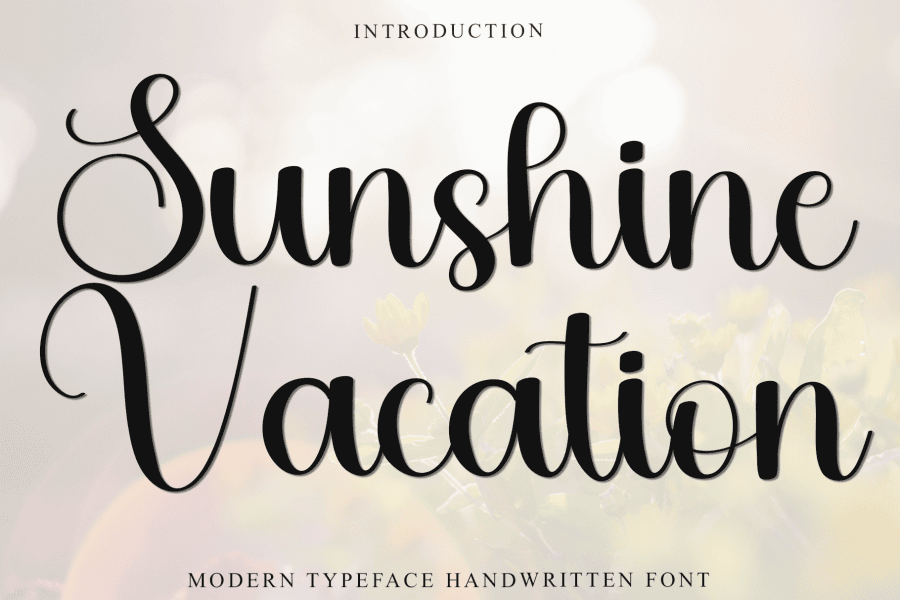 Welcome Sunshine Font · 1001 Fonts