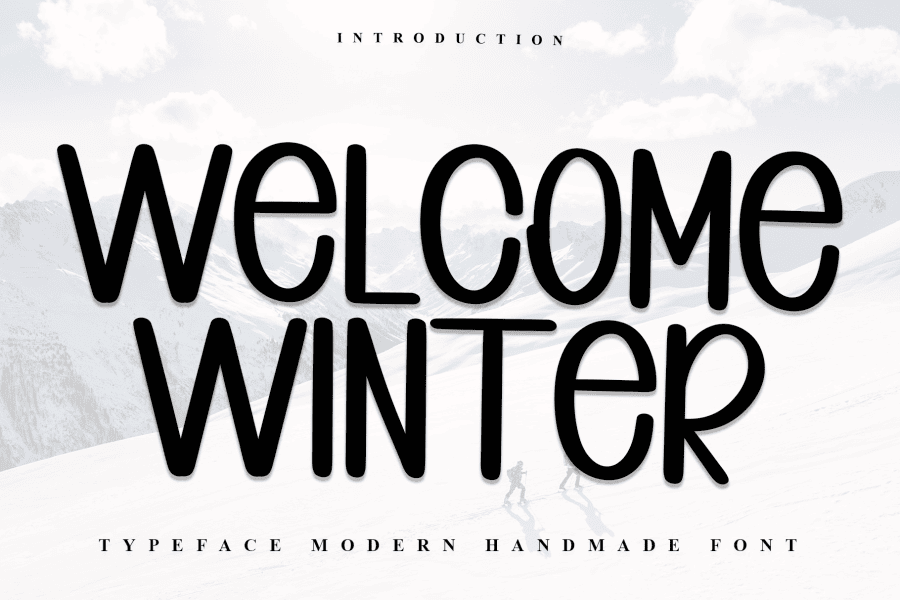 Welcome Winter Font · 1001 Fonts