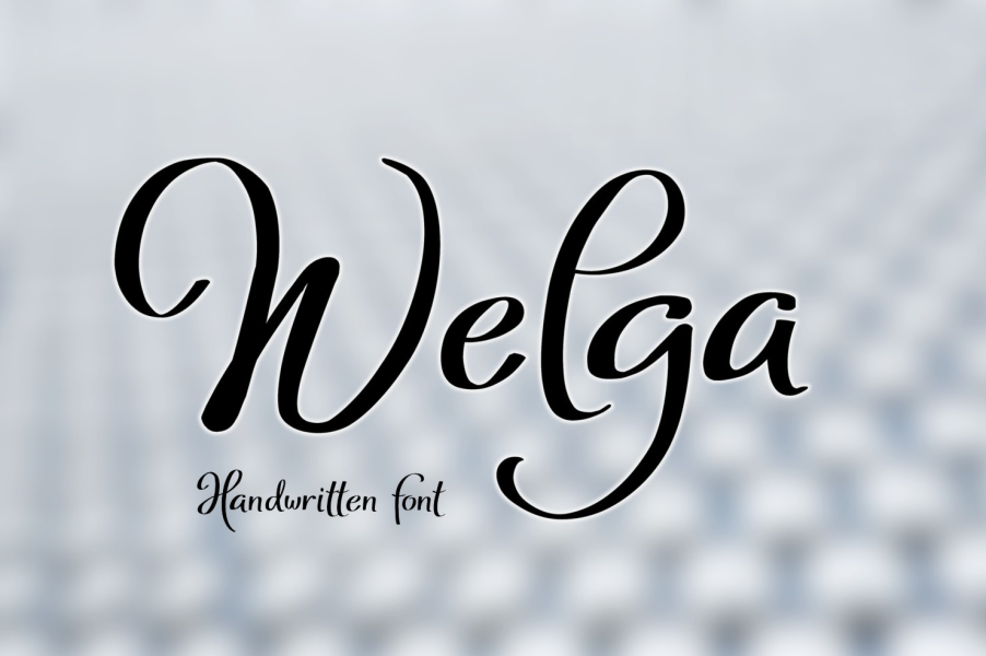 Welga Font · 1001 Fonts