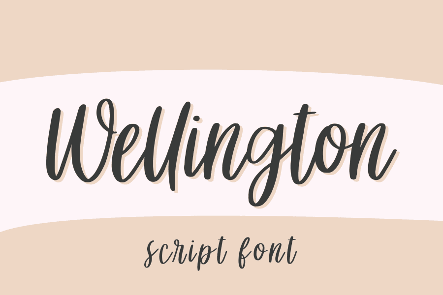 Wellington Font · 1001 Fonts