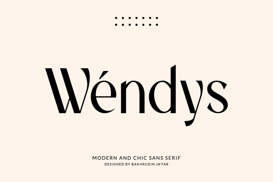 Wendys Font · 1001 Fonts