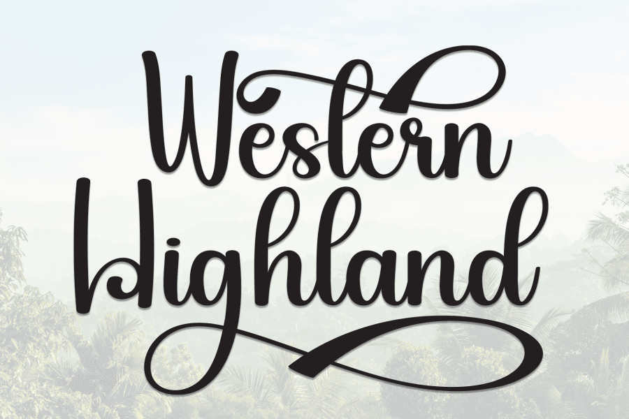 Western Highland Font · 1001 Fonts