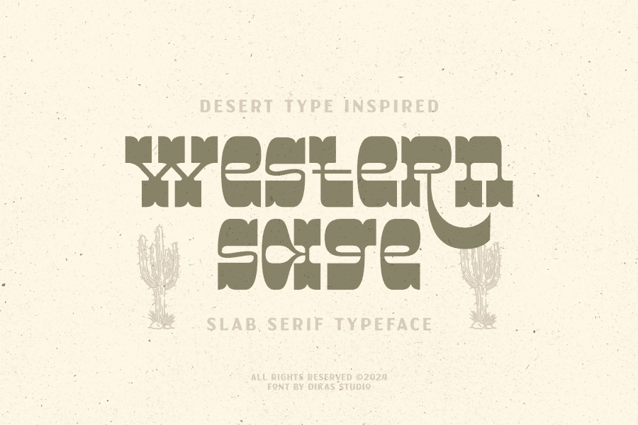 Western Sage Free Personal Use Font · 1001 Fonts