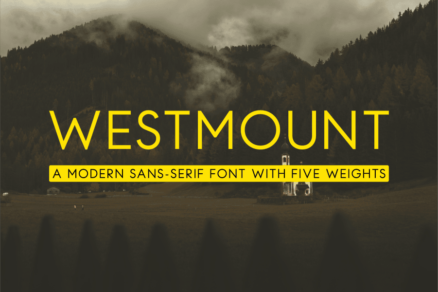 Westmount Font Family · 1001 Fonts