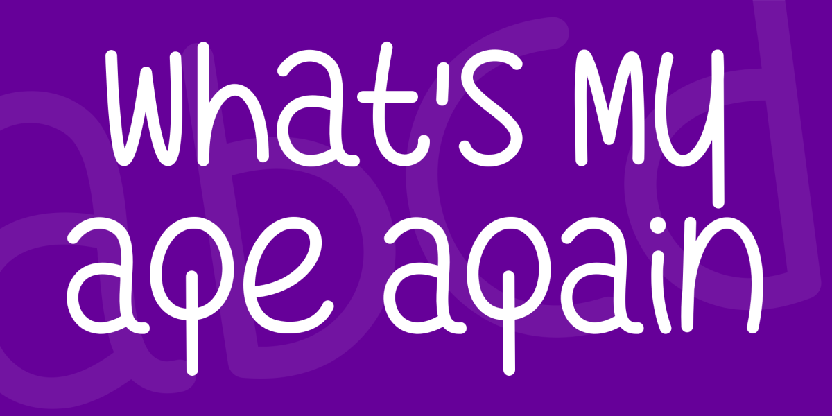 Whats My Age Again Font · 1001 Fonts