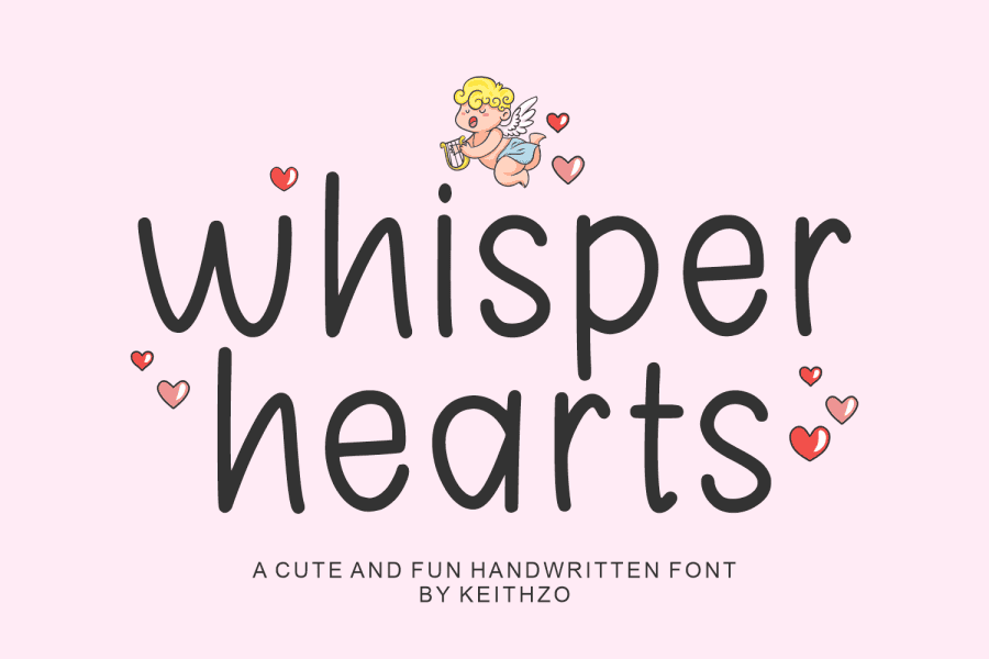 4 Free Adorable Script, Heart, Pink Fonts · 1001 Fonts