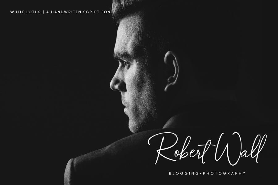 White Lotus Font · 1001 Fonts