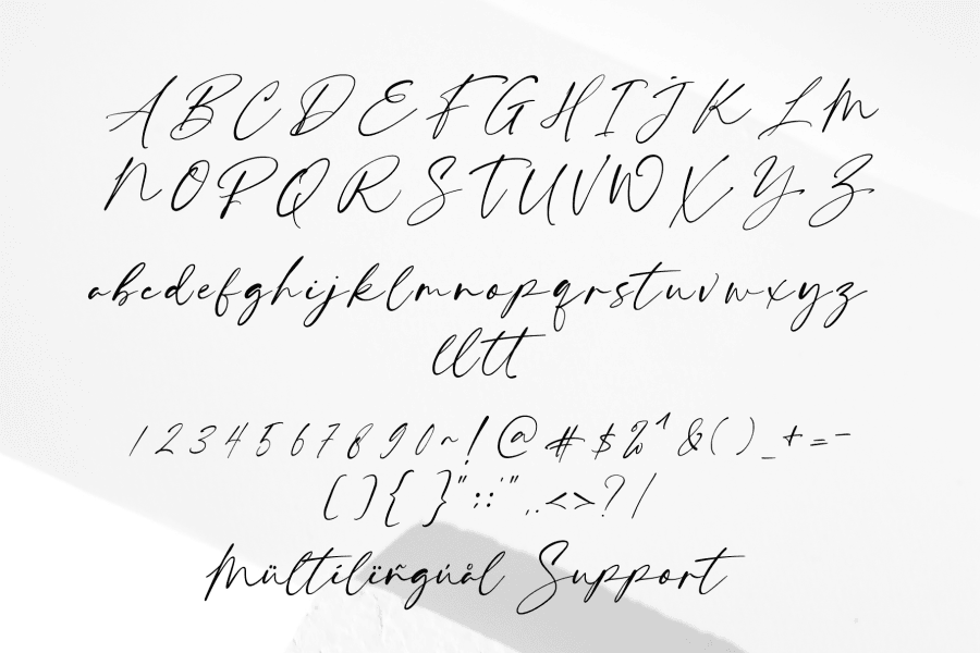 White Palmer Font · 1001 Fonts