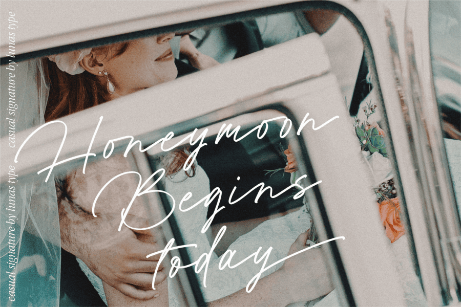 White Signature Font · 1001 Fonts