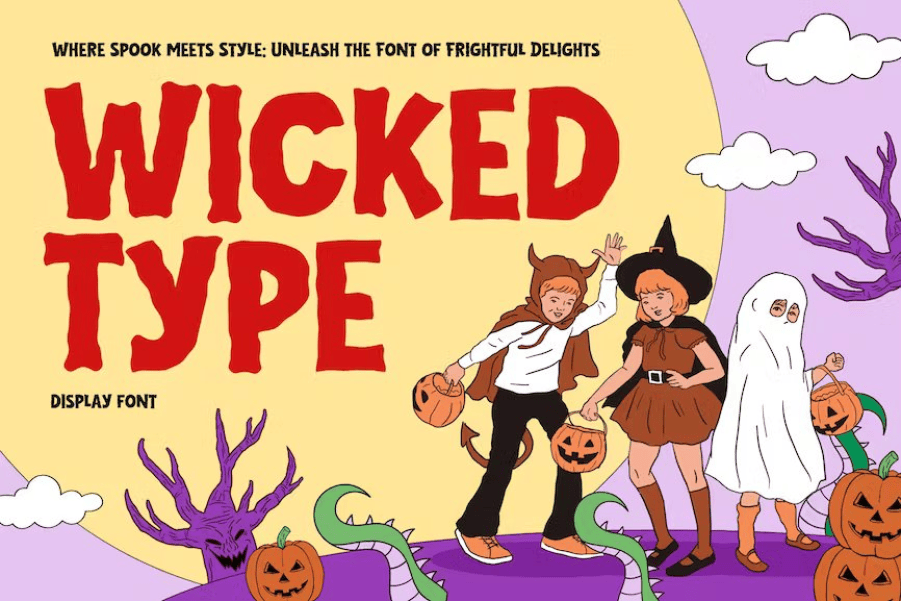 Wicked Type Font · 1001 Fonts