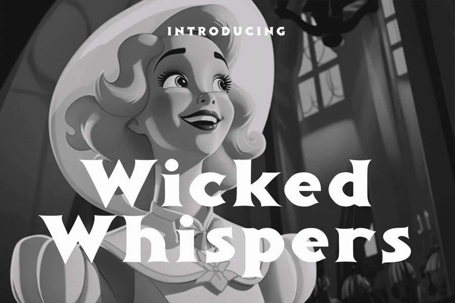Wicked Whispers Font · 1001 Fonts