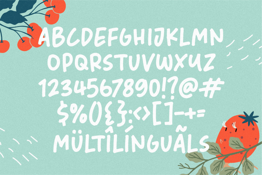 Wild Berries Font · 1001 Fonts