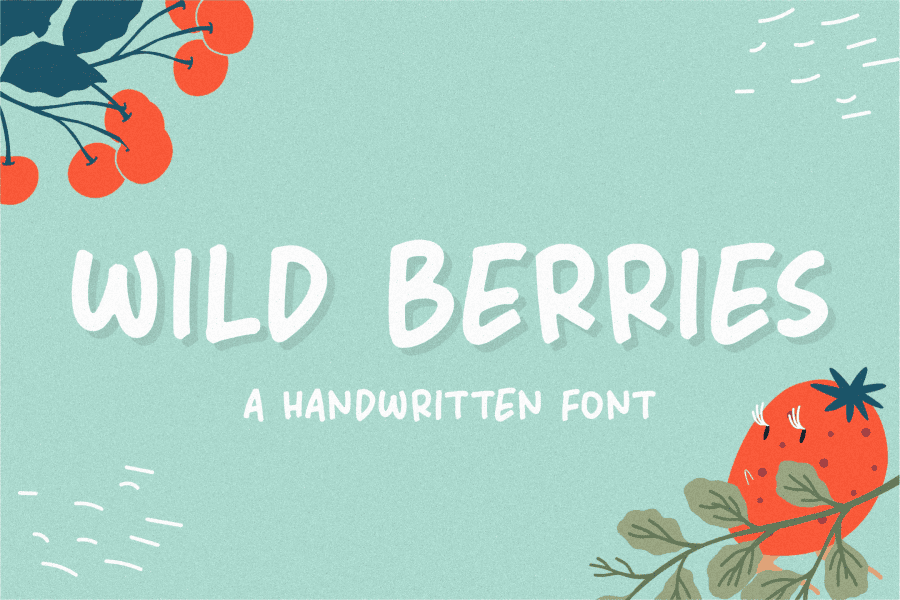 Wild Berries Font · 1001 Fonts