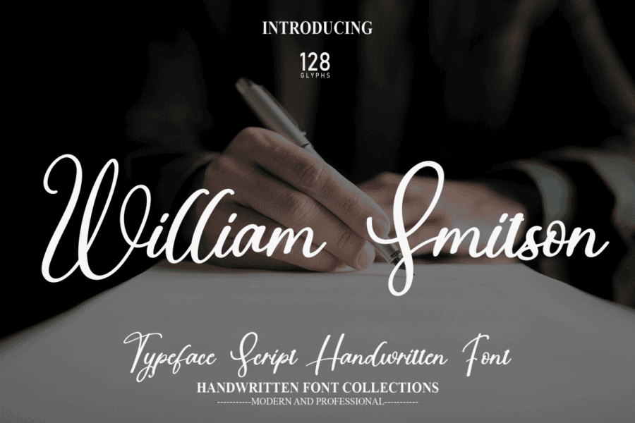 William Smitson Font · 1001 Fonts