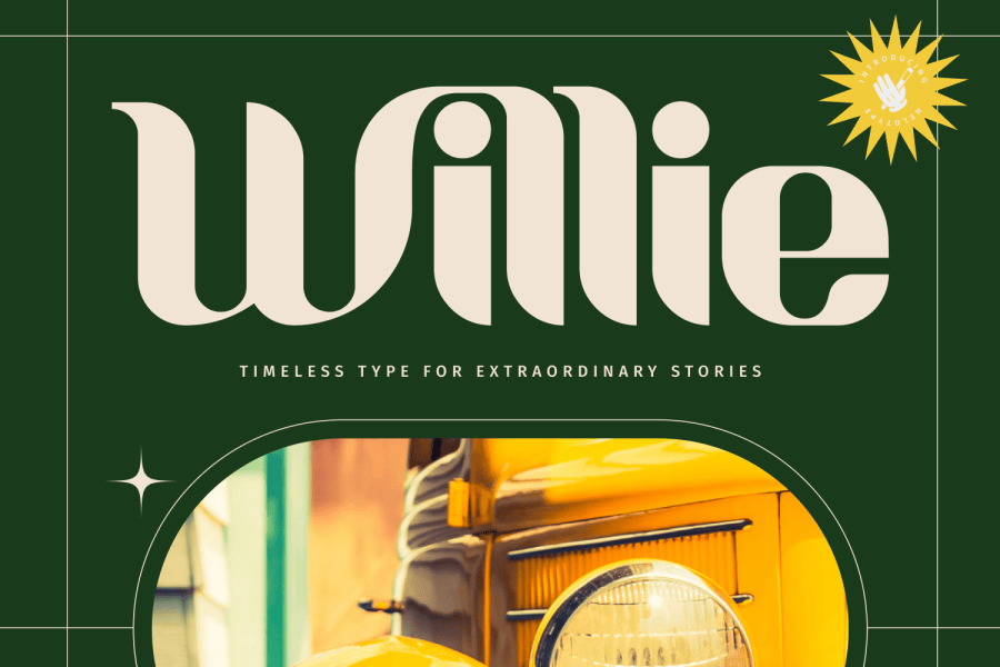 Willie Font · 1001 Fonts