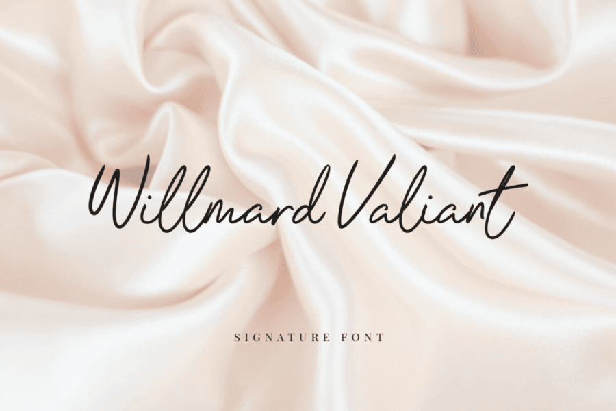 Willmard Valiant Font · 1001 Fonts