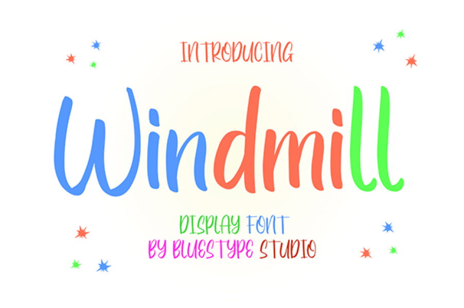 Windmill Font · 1001 Fonts