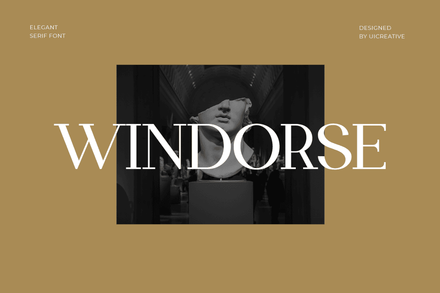 WINDORSE Font · 1001 Fonts