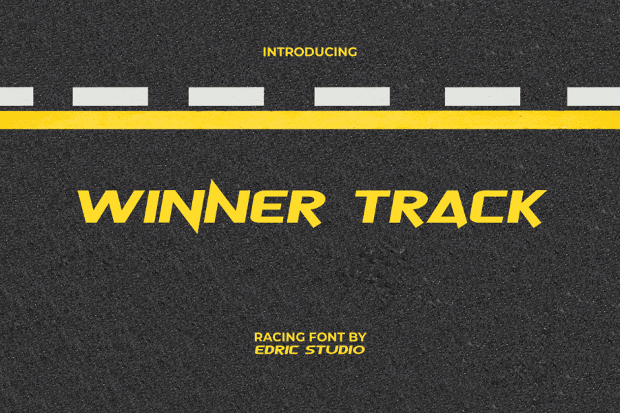WinnerTrackDemo Font · 1001 Fonts