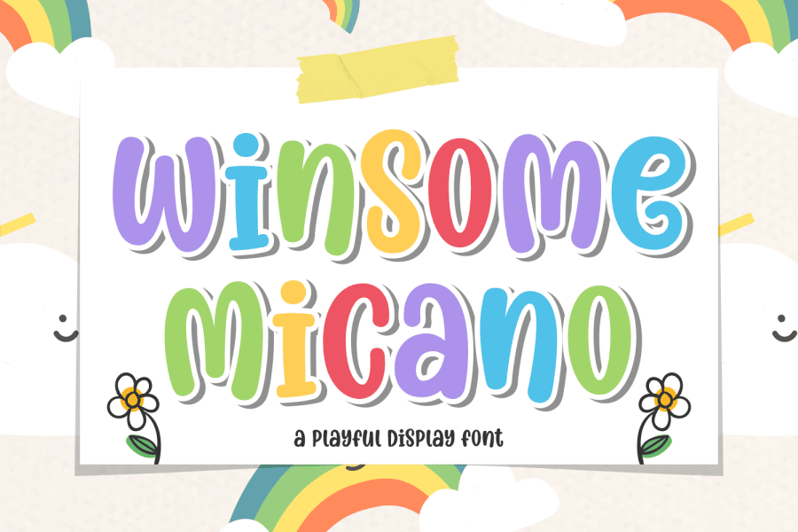 Winsome Micano Font · 1001 Fonts